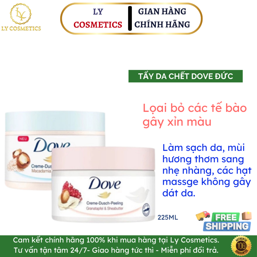 Tẩy Da chết Dưỡng Trắng D0VE(BILL ĐỨC) | Shopee Việt Nam