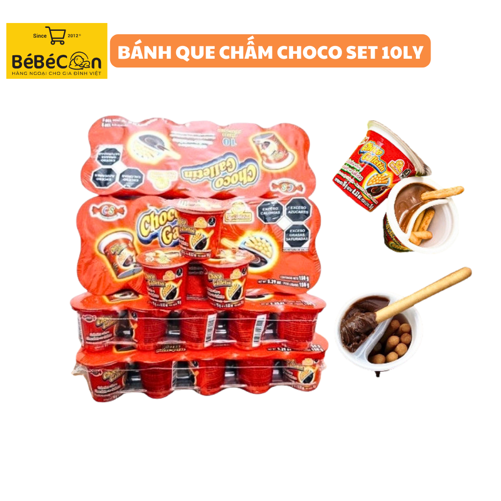 Bánh Que Chấm Socola Choco Galletin | Shopee Việt Nam