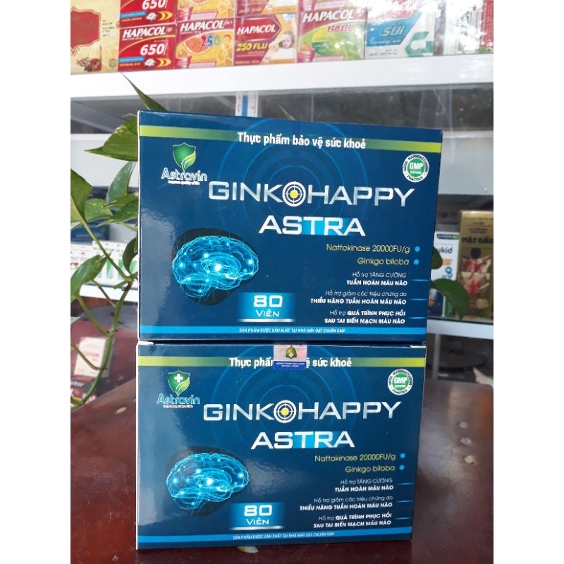 viên uống tăng tuần hoàn não GINKO HAPPY ASTRA | Shopee Việt Nam