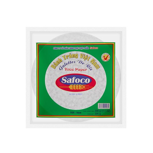 Safoco Vietnamese rice paper size 16cm 200g | Shopee Việt Nam