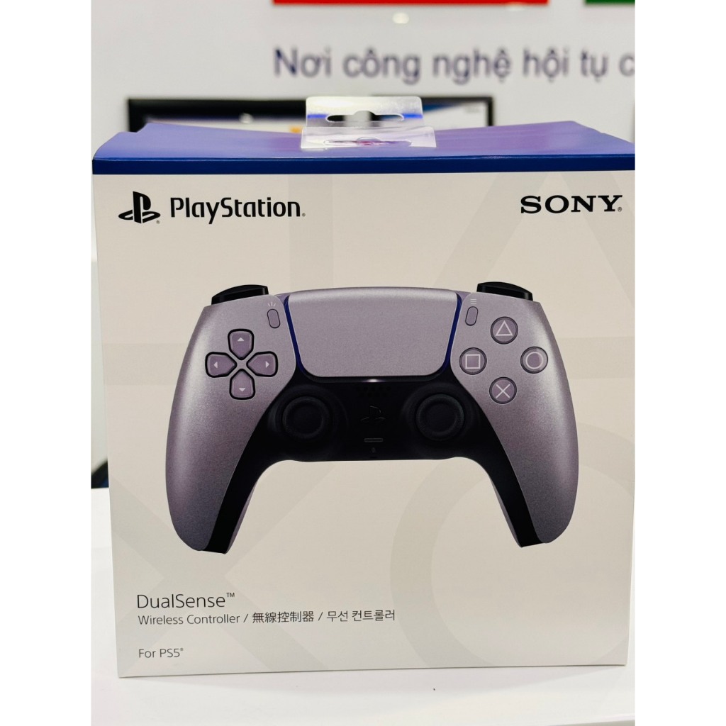 Tay Cầm chơi game Ps5 DualSense Wireless Controller Sterling Silver ...