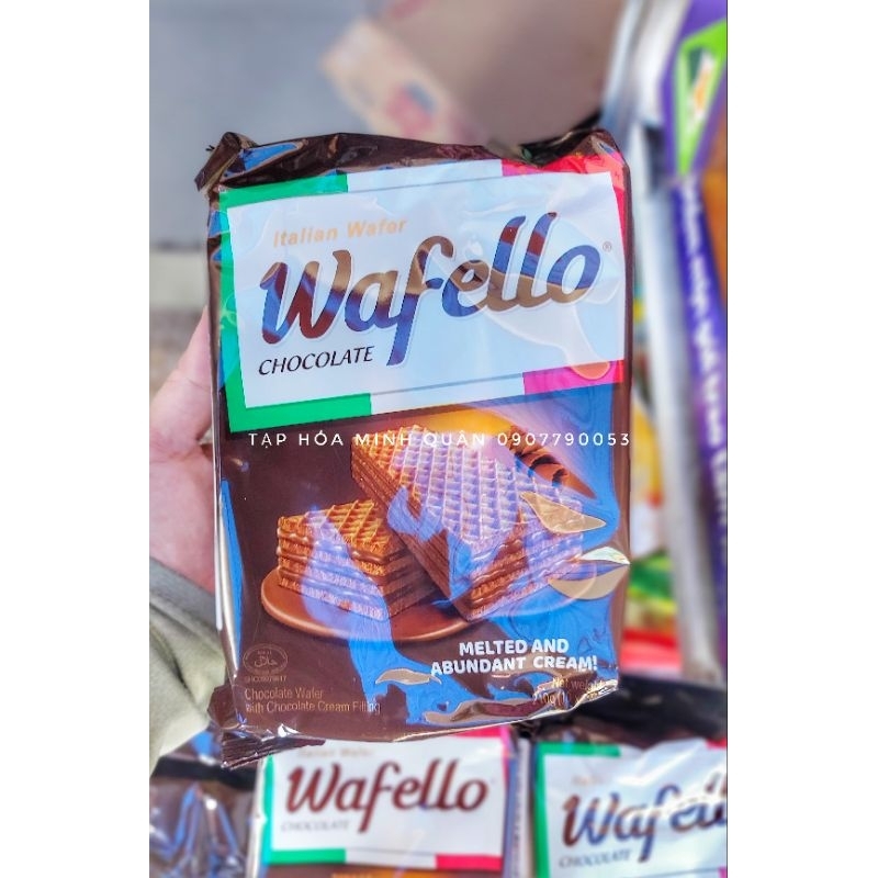 BÁNH XỐP SOCOLA WAFELO - 210G ( 10 GÓI X 21G) | Shopee Việt Nam