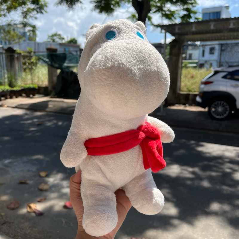 Gấu bông hà mã moomin Hàn cute hột me (hình thật) | Shopee Việt Nam