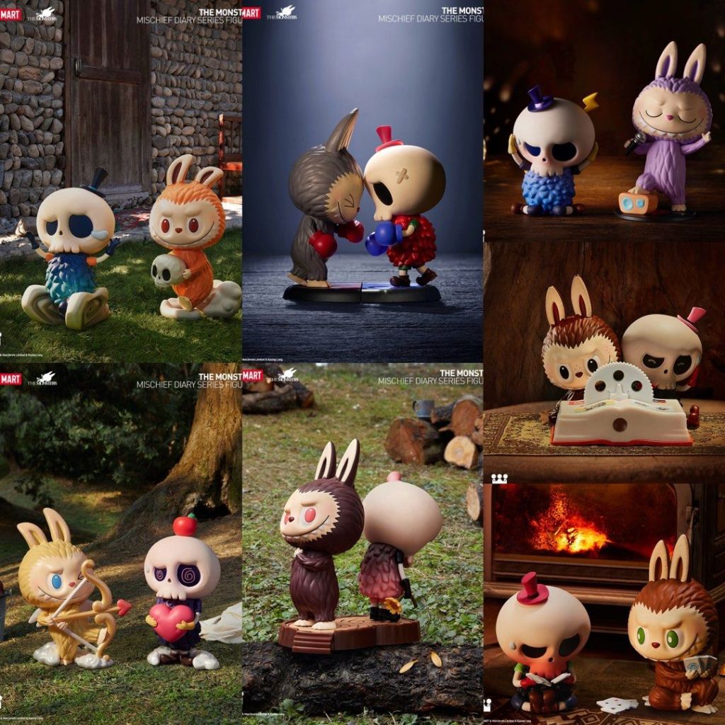 MÔ HÌNH BLINDBOX THE MONSTERS MISCHIEF DIARY SERIES POPMART LABUBU ...