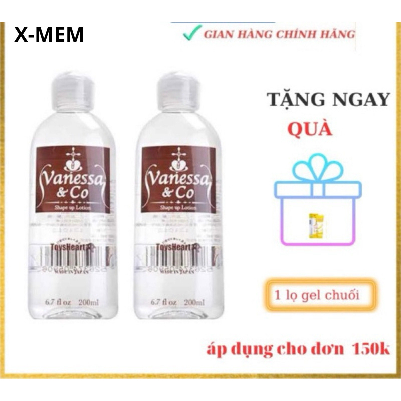 Gel bôi trơn Vanessa & Co gốc nước an toàn lọ 200ml hàng Nhật Bản ...
