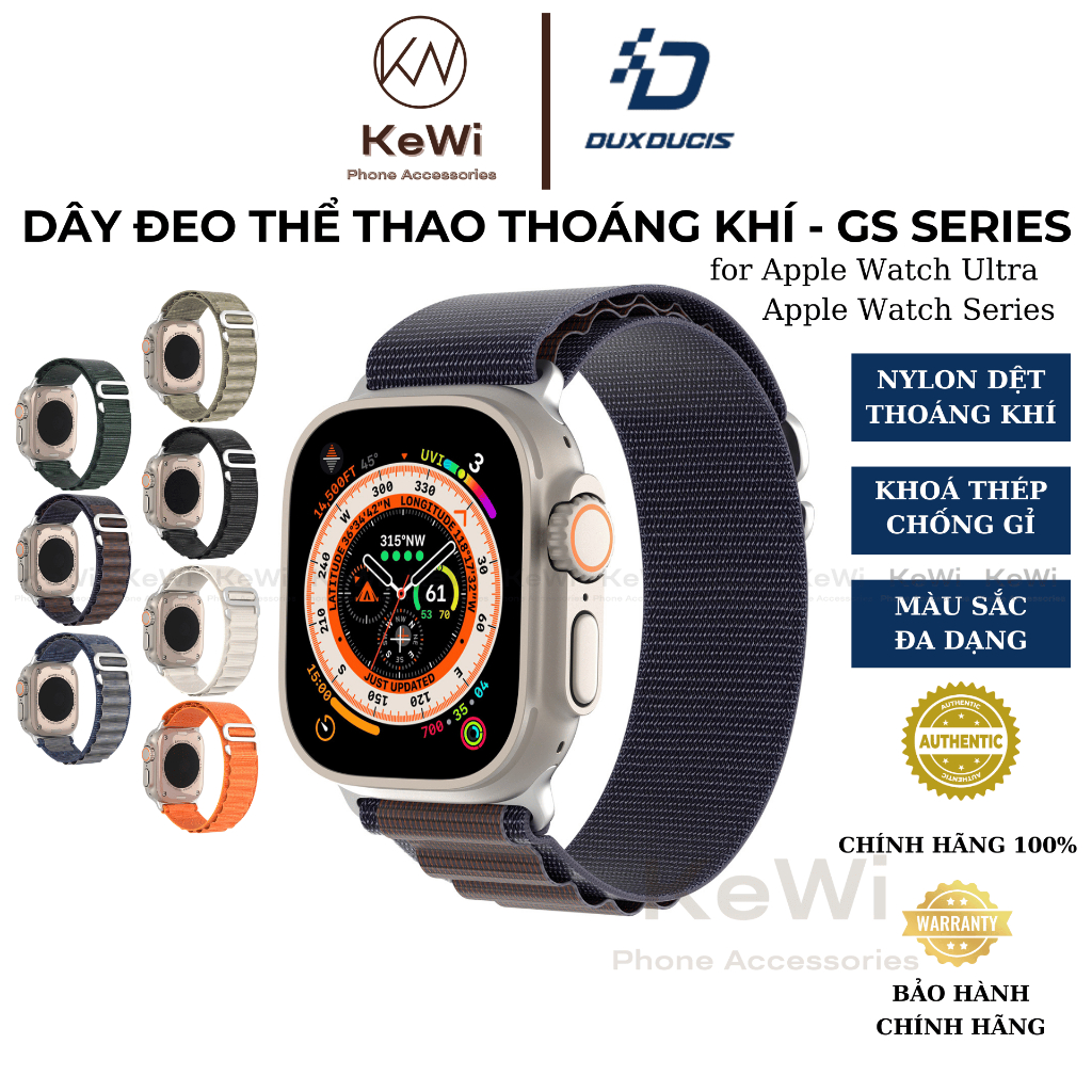 [HOẢ TỐC] Dây đeo Dux Ducis dành cho Apple Watch Ultra 2 / 1, Apple ...