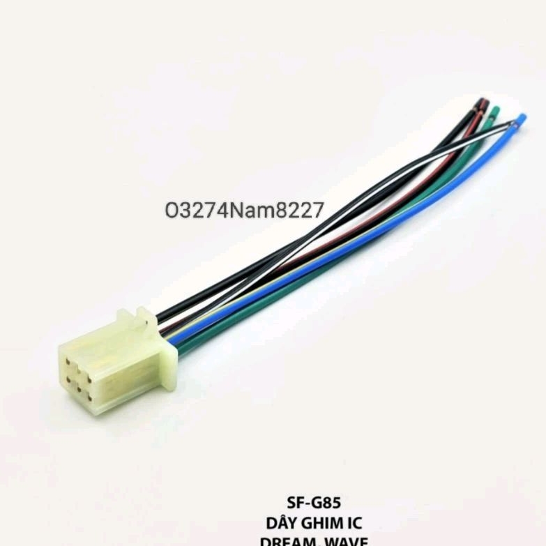 Dây ghim, giắc cắm cục IC xe DREAM, WAVE, FUTURE.... | Shopee Việt Nam