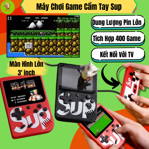 MÁY CHƠI GAME CẦM TAY 400 TRÒ CHƠI KINH ĐIỂN TUỔI THƠ - MÁY CHƠI GAME ...