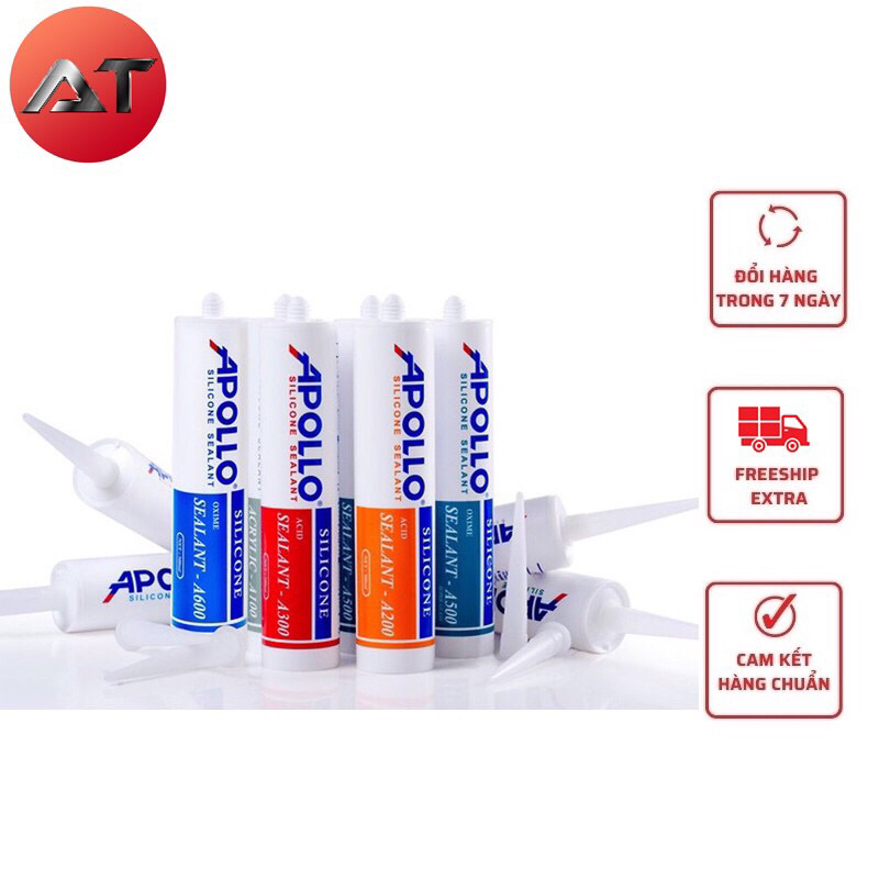 Keo Silicone APOLLO A100 A200 A300 A500 - Hàng Chính Hãng | Shopee Việt Nam