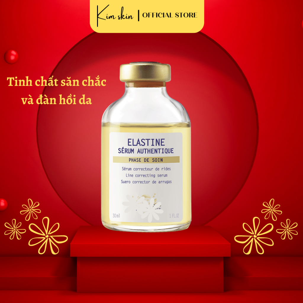 Serum Elastine giúp tăng độ đàn hồi da và mờ nếp nhăn | Shopee Việt Nam
