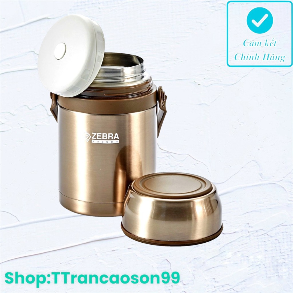 Cặp lồng Camen giữ nhiệt ZEBRA Cao cấp Inox 1L - 152435-Thái lan ...