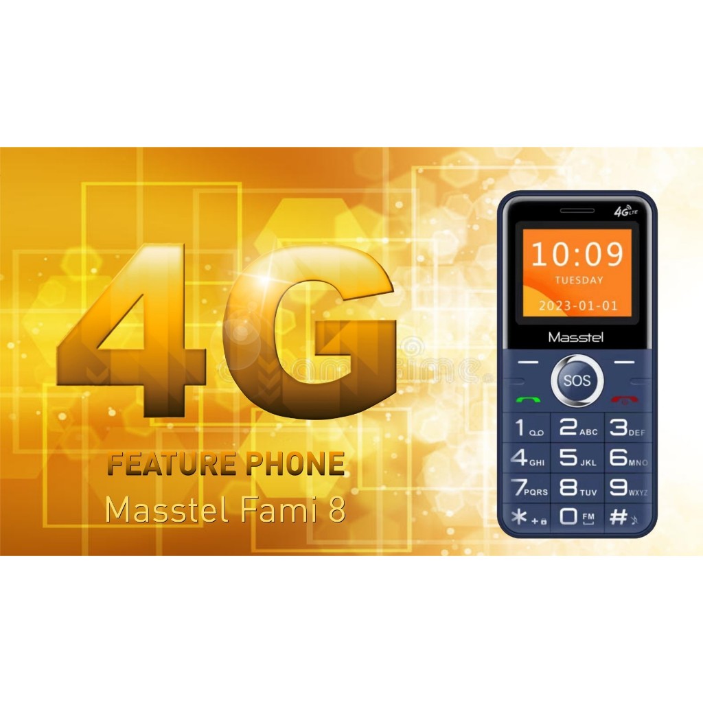 Điện thoại Masstel Fami 8 4G ( Hàng chính hãng + Bảo hành 12 tháng ...