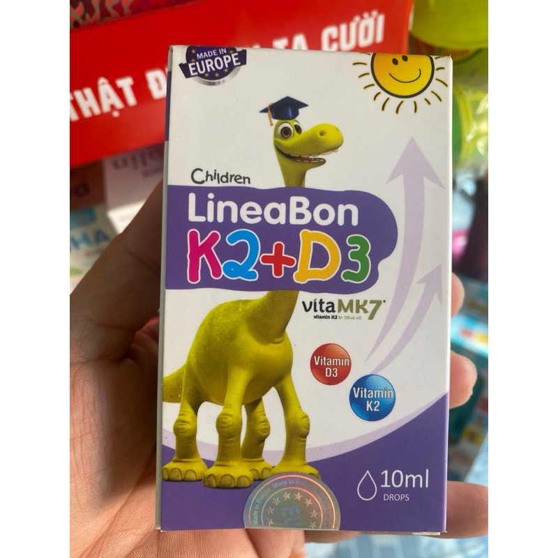 LineaBon K2+D3 bổ sung viatamin D3 và vitamin k2 giúp hỗ trợ hấp thu ...
