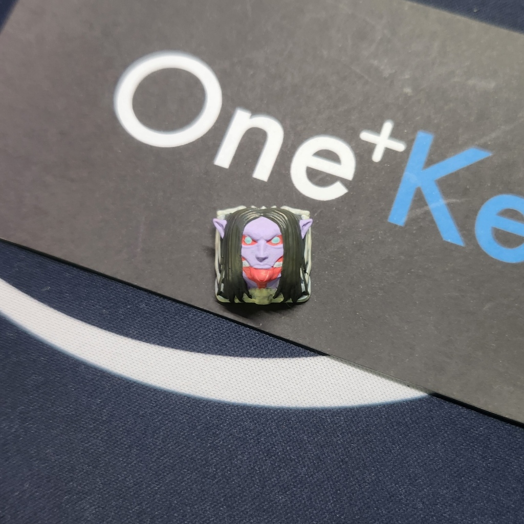 Phôi keycap Attack On Titan/Eren Rumbling - Black Spinal, Colossal ...
