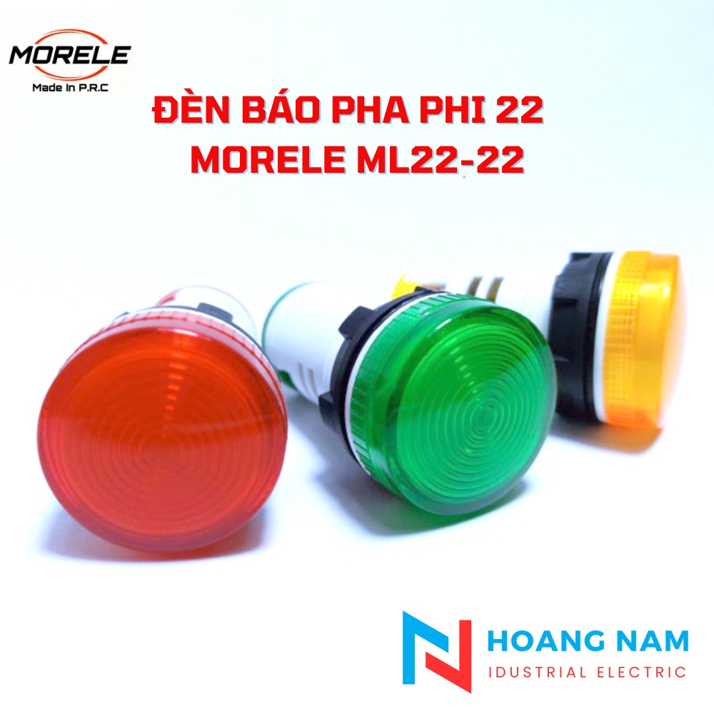 Đèn Báo Pha Phi 22 Morele Ml22-22. Dòng điện 220V - 24V | Shopee Việt Nam
