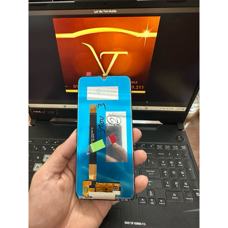 Màn Hình Vsmart Star 3 / V330A, Loại Zin New (tặng tuýp keo vs bộ tovit ...