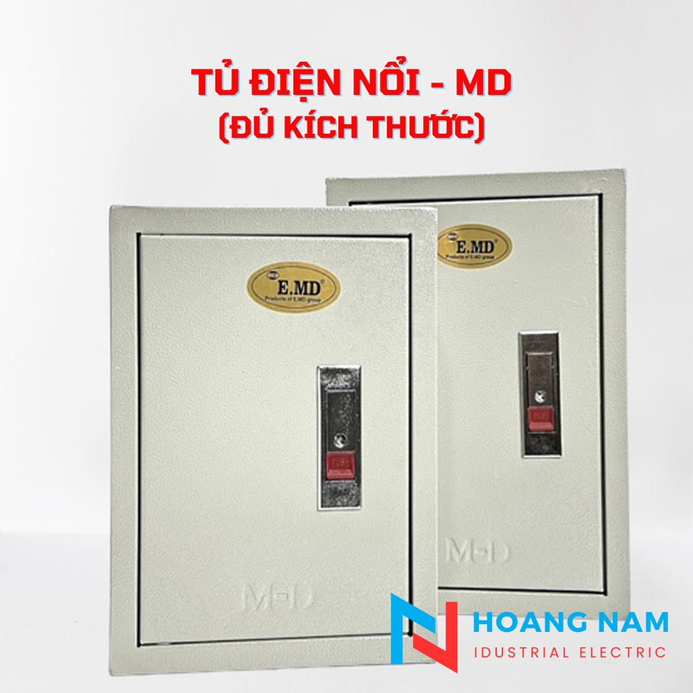Tủ Điện Thép Nổi Khóa Bật Sơn Tĩnh Điện MD - Vỏ Tủ Điện Công Nghiệp Các Loại, Không Dỉ Dày Dặn ...