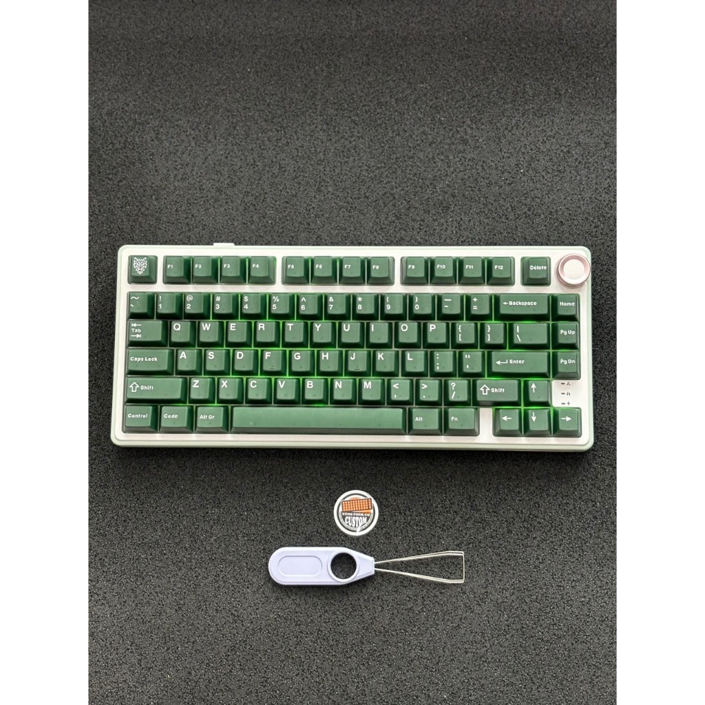 Bàn phím cơ royal kludge rk r75/ M75 pro 3 mode, led rgb, hostswap Bh12 ...