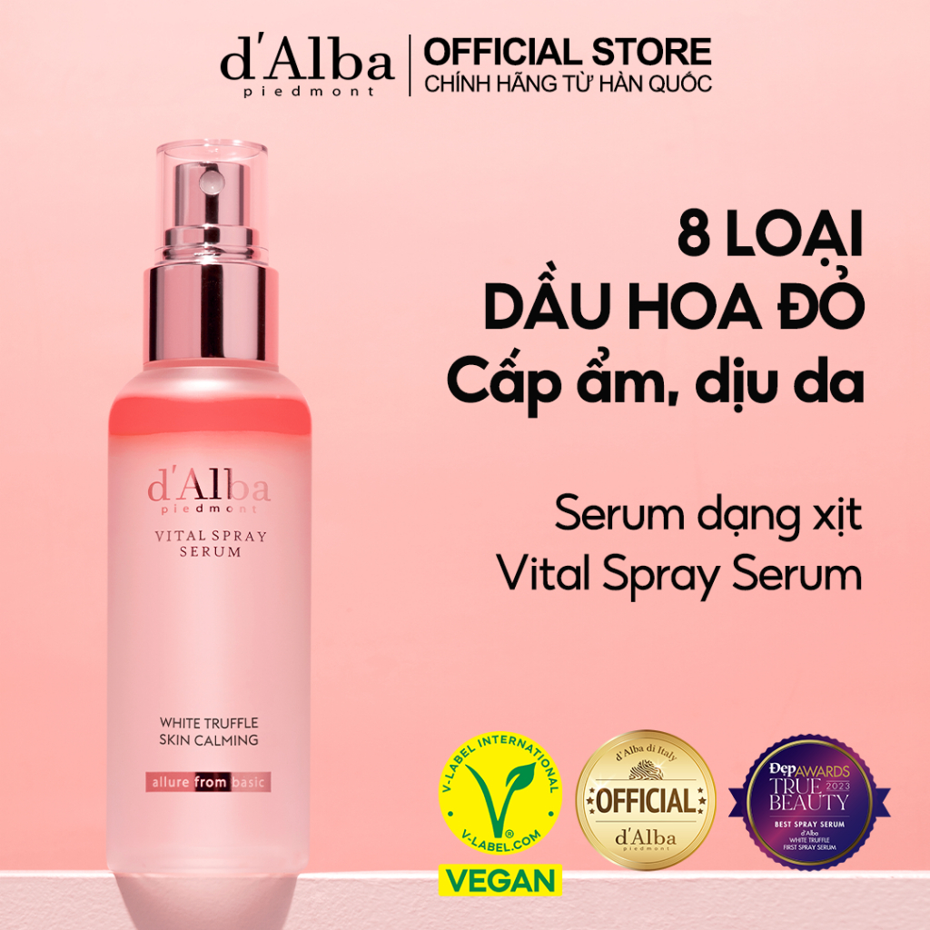 Serum dạng xịt khoáng d'Alba căng bóng da First Spray Serum 50ml - Mist Serum | Shopee Việt Nam