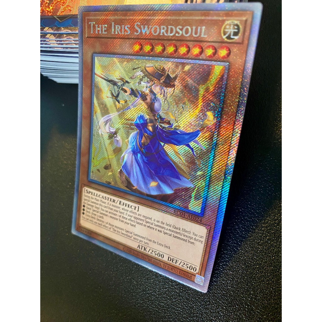 RC04-AE024 The Iris Swordsoul - Extra Secret Rare | Shopee Việt Nam