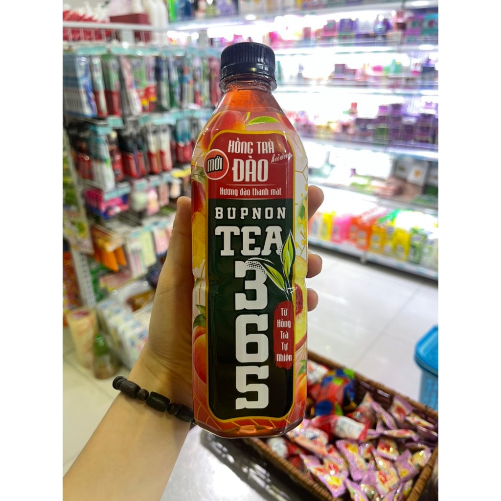 Hồng trà đào BUPNON TEA365 500ml | Shopee Việt Nam
