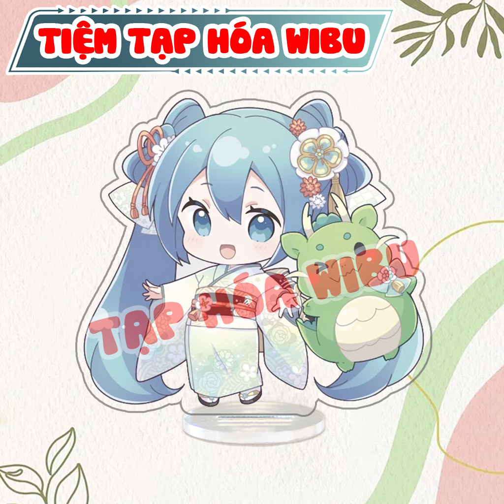 Mô Hình Tượng Standee Acrylic Hatsune Miku Snow Miku 2024 Kaito Meiko ...