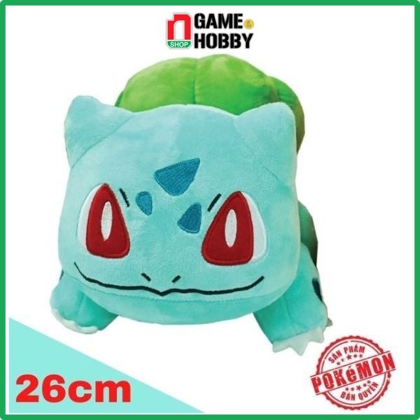 THÚ BÔNG POKEMON BULBASAUR - FUSHIGIDANE - ĐỒ CHƠI POKEMON CHÍNH HÃNG ...