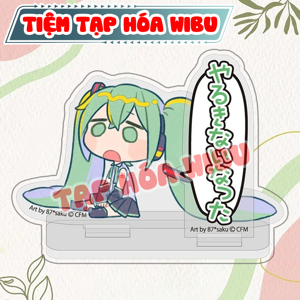Mô Hình Tượng Standee Acrylic Hatsune Miku Snow Miku 2024 Kaito Meiko ...