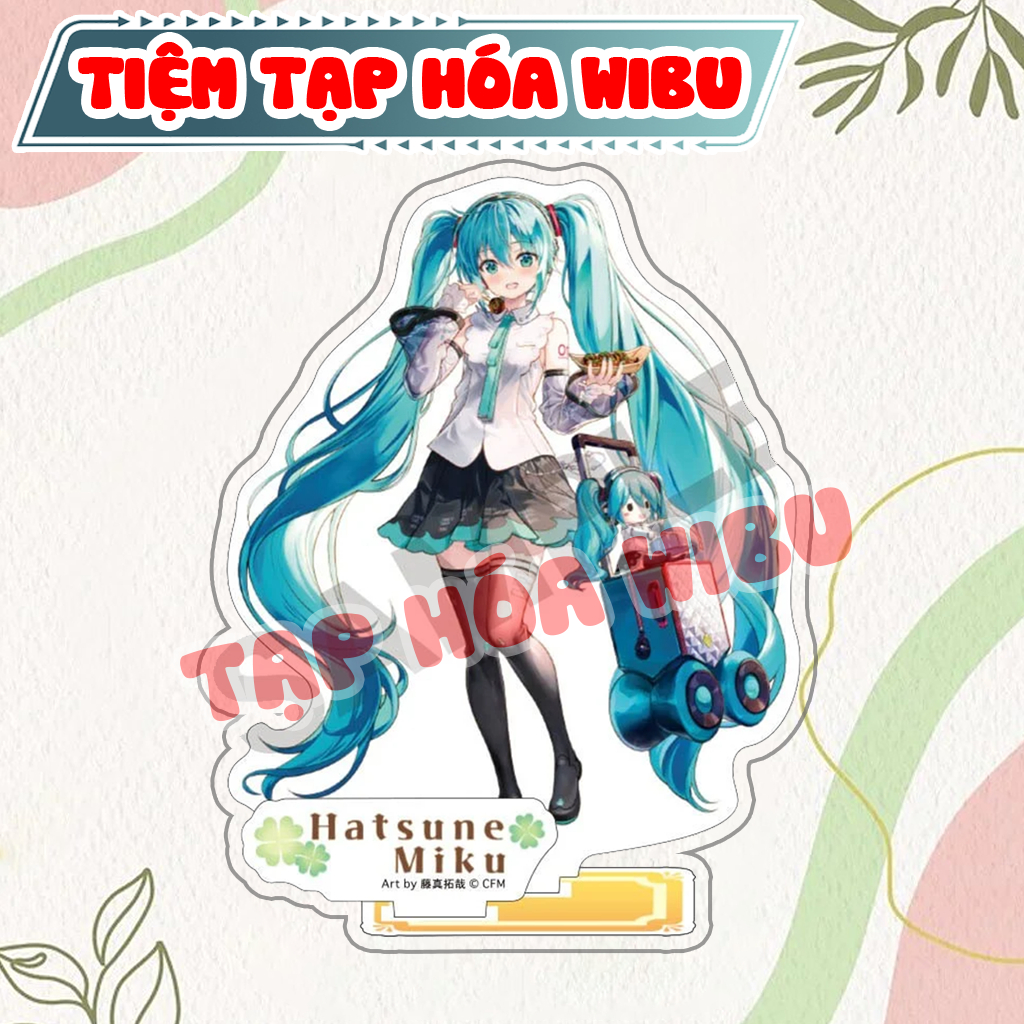 Mô Hình Tượng Standee Acrylic Hatsune Miku Snow Miku 2024 Kaito Meiko ...