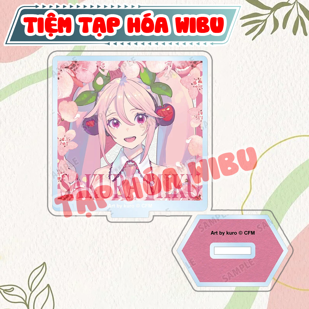 Mô Hình Tượng Standee Acrylic Hatsune Miku Snow Miku 2024 Kaito Meiko ...