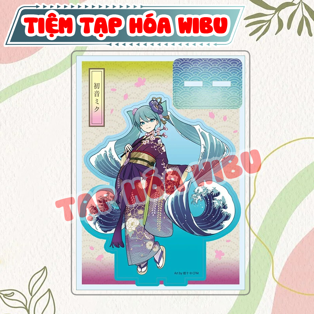 Mô Hình Tượng Standee Acrylic Hatsune Miku Snow Miku 2024 Kaito Meiko ...