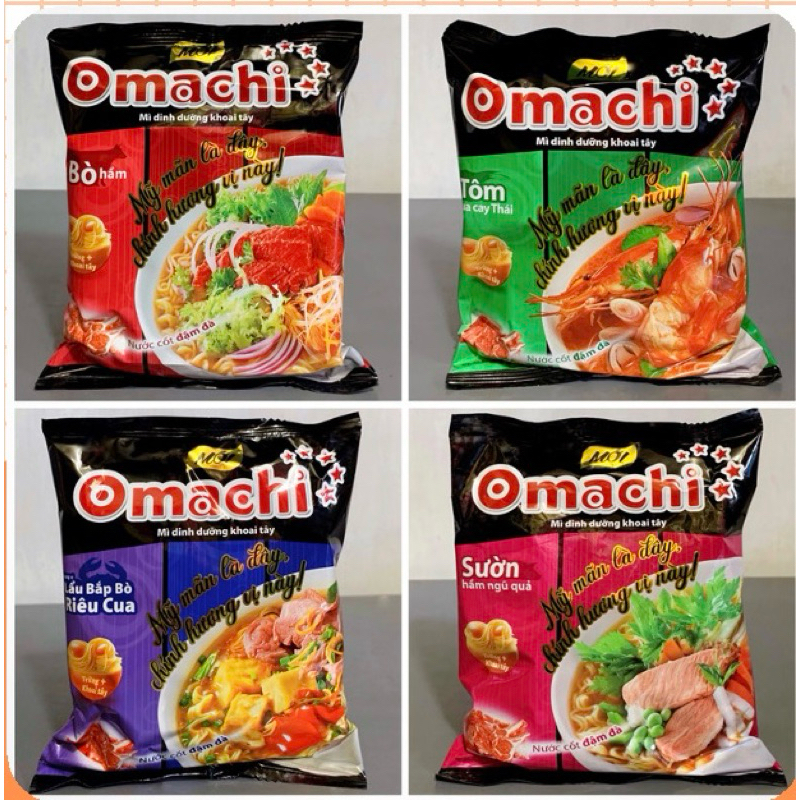 Mì omachi - Giá Tốt, Miễn Phí Vận Chuyển, Đủ Loại | Shopee Việt Nam
