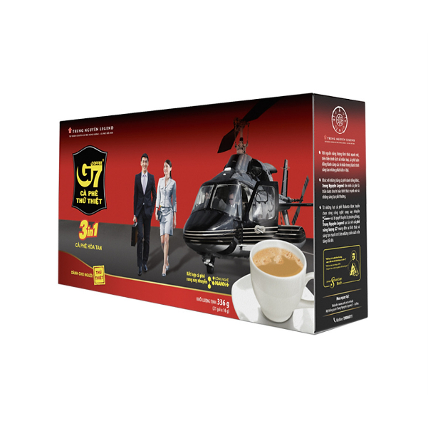 Cà Phê Sữa G7 3IN1 Hòa Tan Hộp 336g (21 Gói*16G) | Shopee Việt Nam