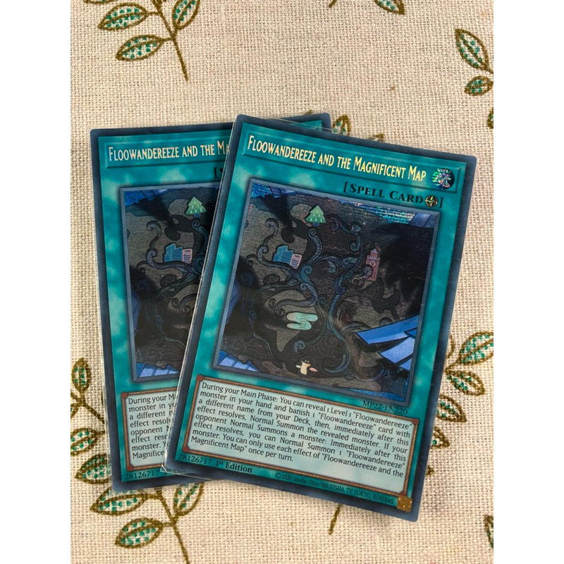 [LiLy_Yugioh] Lá bài Floowandereeze and the Magnificent Map - MP22 ...