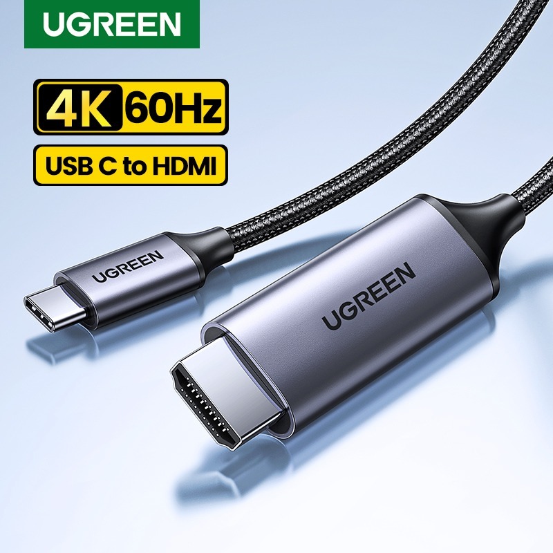 Cáp Type-C to HDMI Ugreen 4K 60Hz dây dù, đầu kim loại cho Usb C ...
