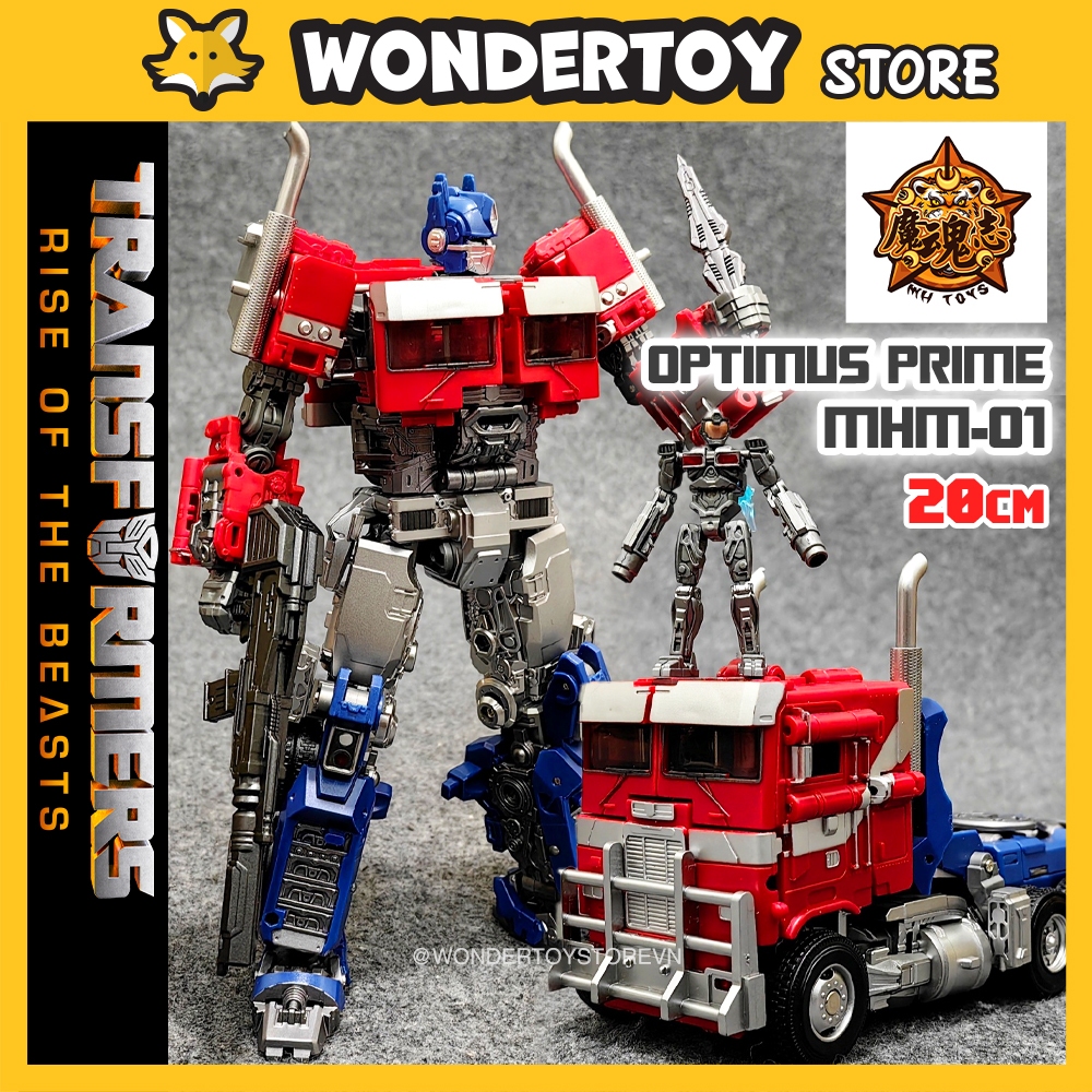 Mô hình Transformers Optimus Prime MHM-01 ROTB Robot Biến Hình Xe ...