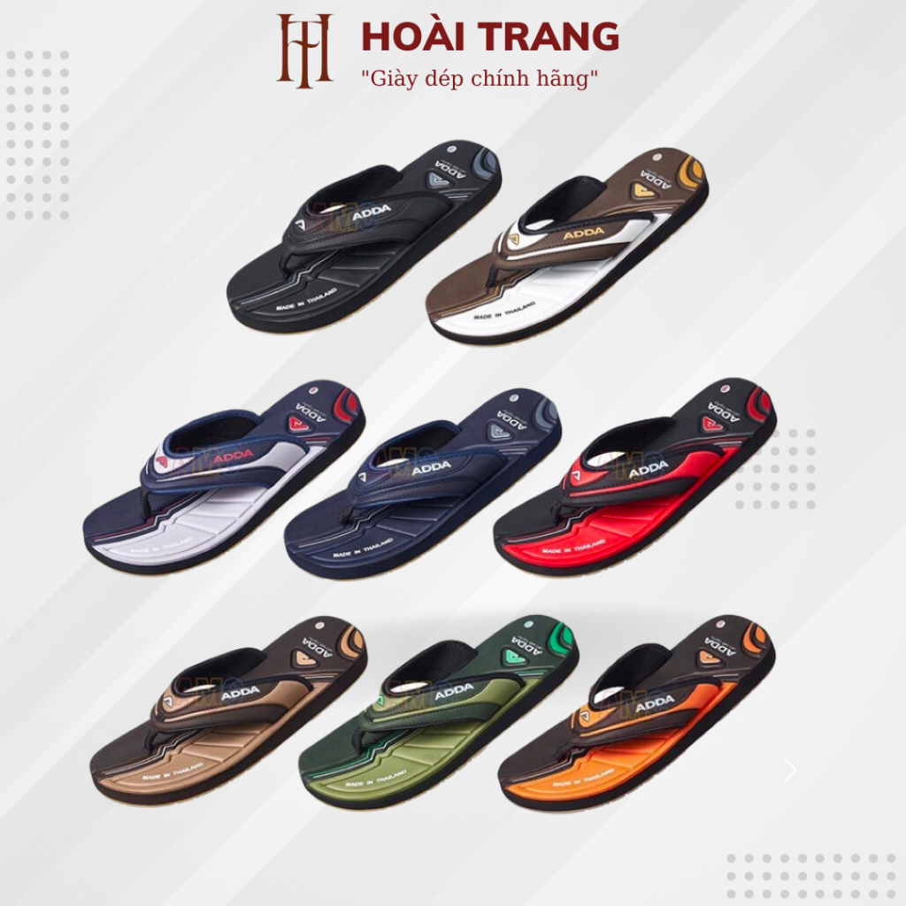 Dép Thái Lan ADDA Cao Cấp Hoài Trang Chắn Chắn Làm BẰng Cao Su Chống ...