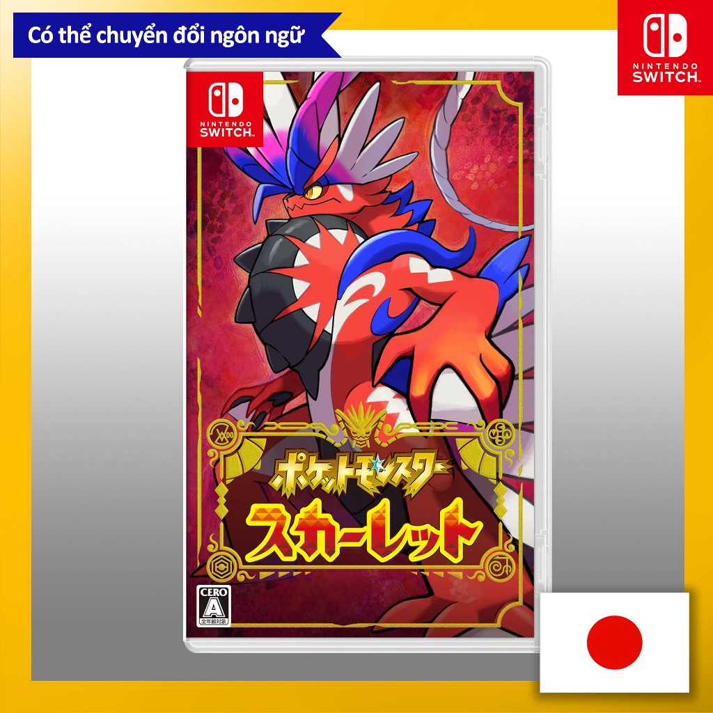 Pokemon Scarlet -Switch[ Playable in English ]【Direct from Japan】(Made ...