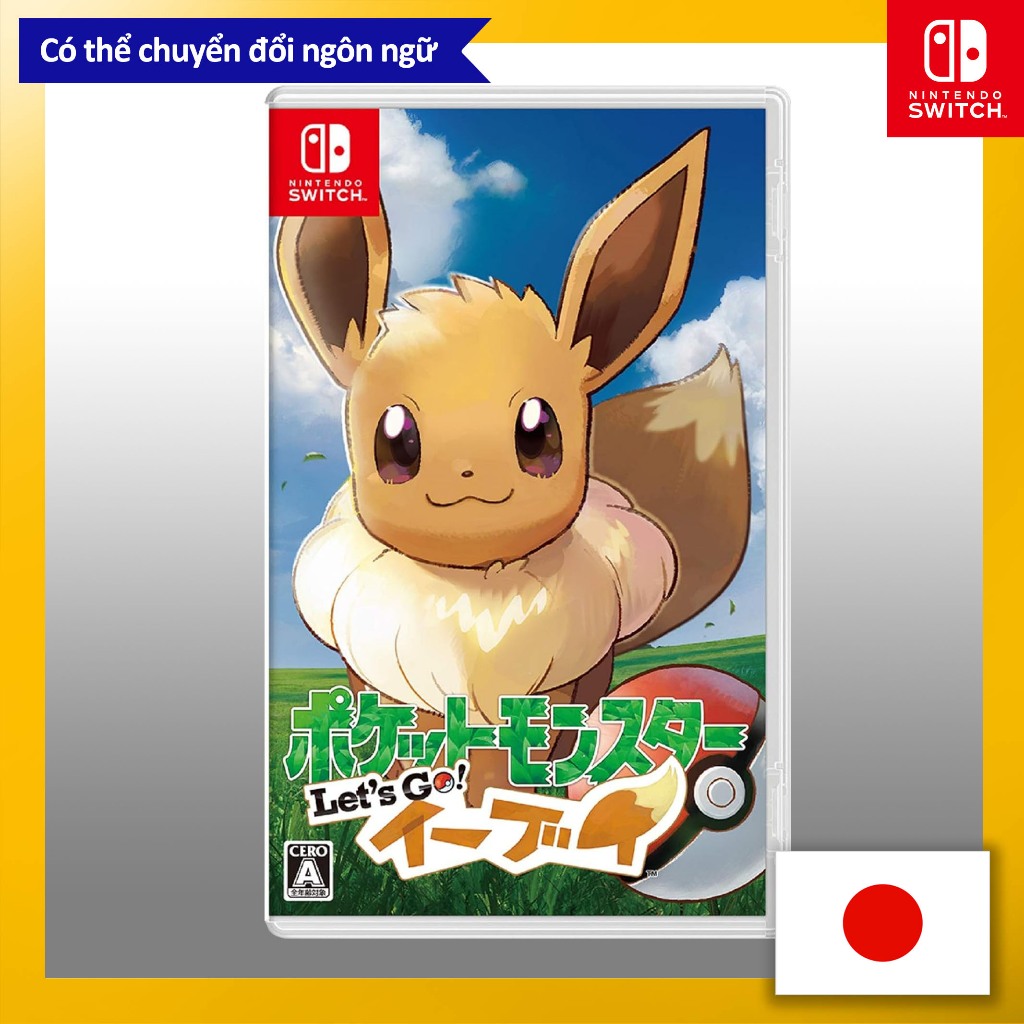 Pokemon Let's Go! Eevee - Switch[ Playable in English ]【Direct from ...