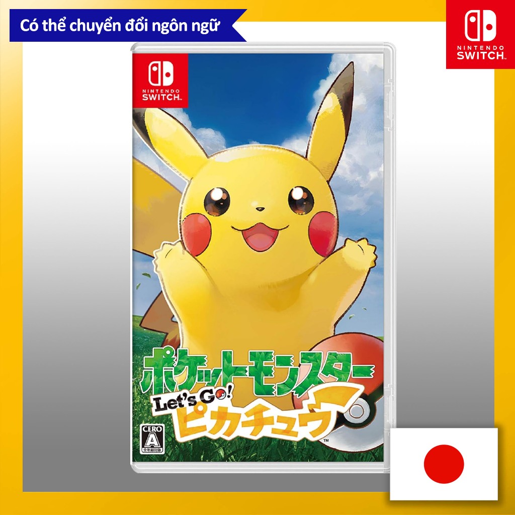 Pokemon Let's Go! Pikachu - Switch[ Playable in English ]【Direct from Japan】(Made in Japan ...