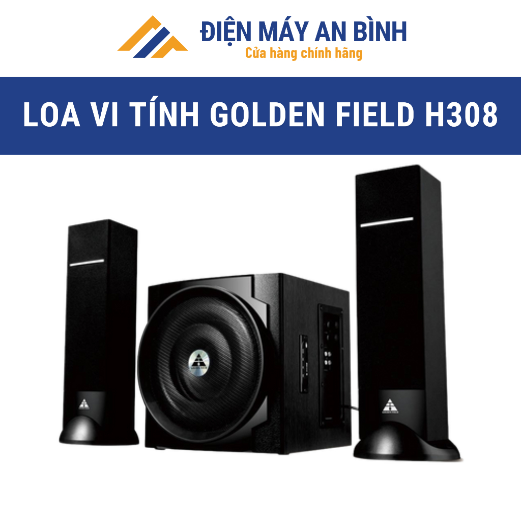 Loa Vi Tính Bluetooth Golden Field H308 Để Bàn 2 Loa Vệ Tinh Công Suất 46W | Shopee Việt Nam