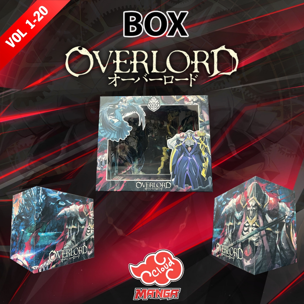 Box Overlord [không kèm truyện tập 1 2 3 4 5 6 7 8 9 10 11 12 13 14 15 ...
