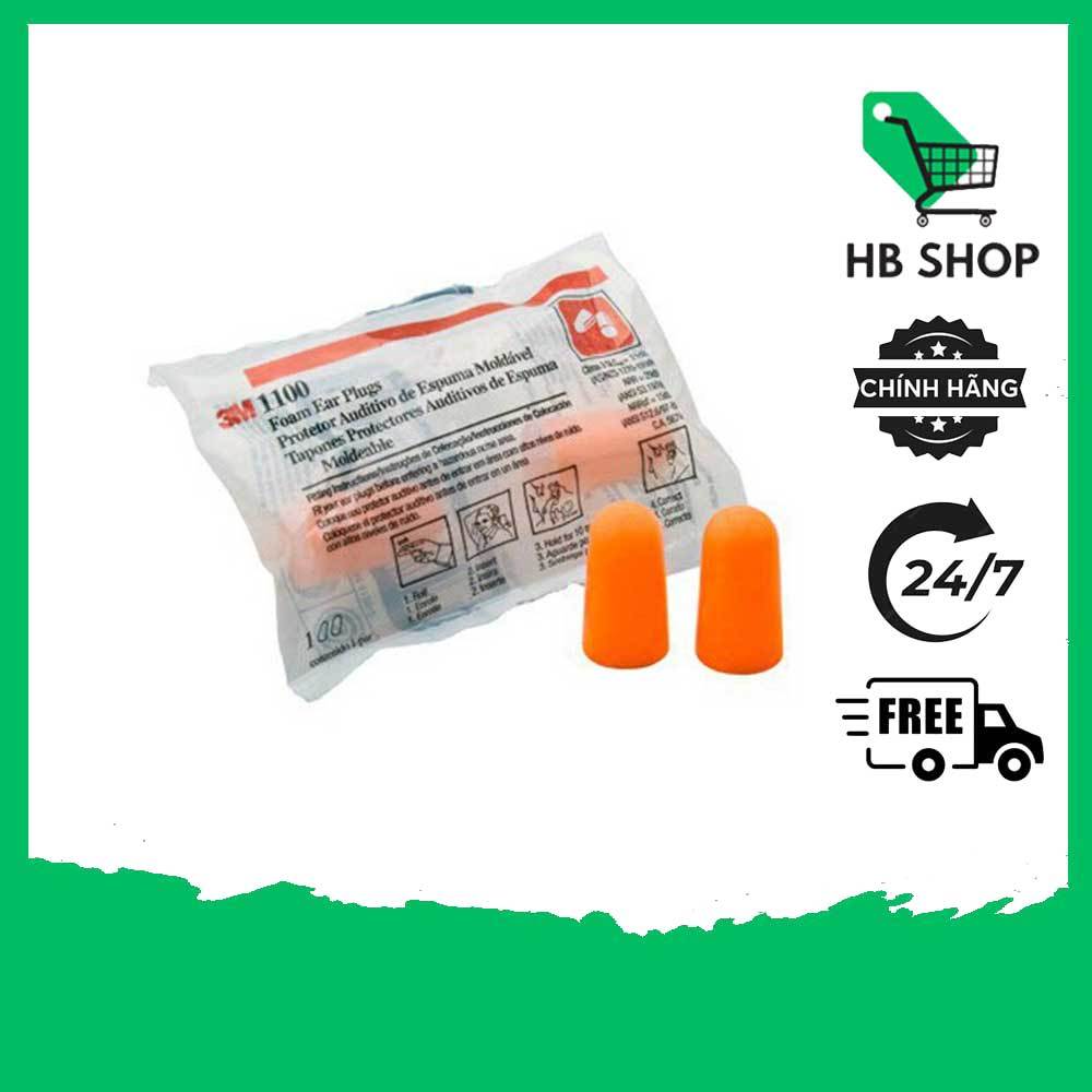 Nút Bịt Tai Chống Ồn 3M 1100 | Shopee Việt Nam