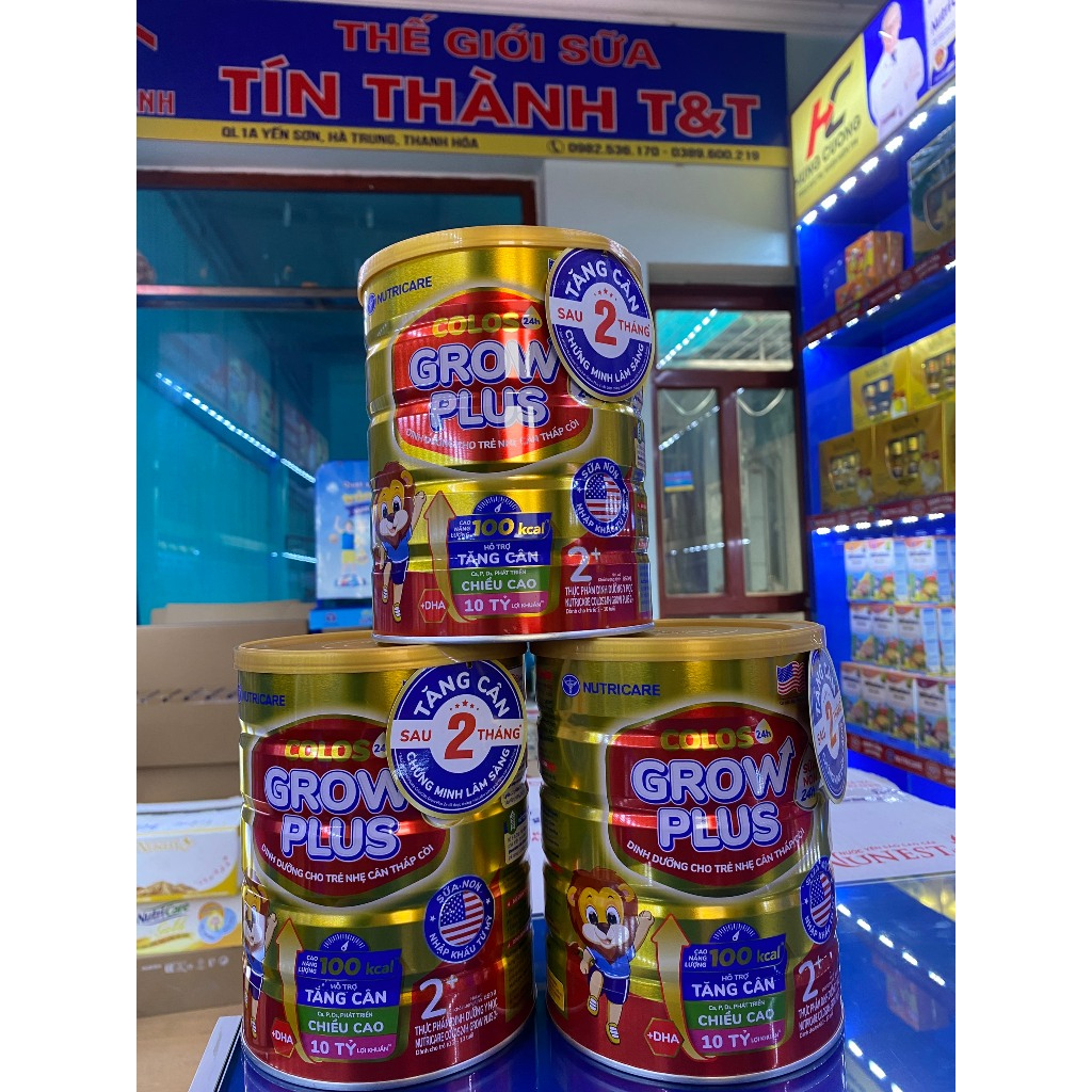 Sữa Bột Nutricare Colos 24h Grow Plus 2+ 850g Hàng Chính Hãng | Shopee Việt Nam