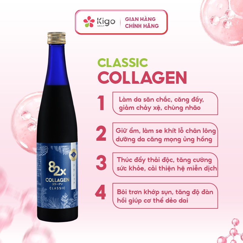 Collagen 82X Classic nước uống collagen hỗ trợ làm dẹp da 120.000mg ...