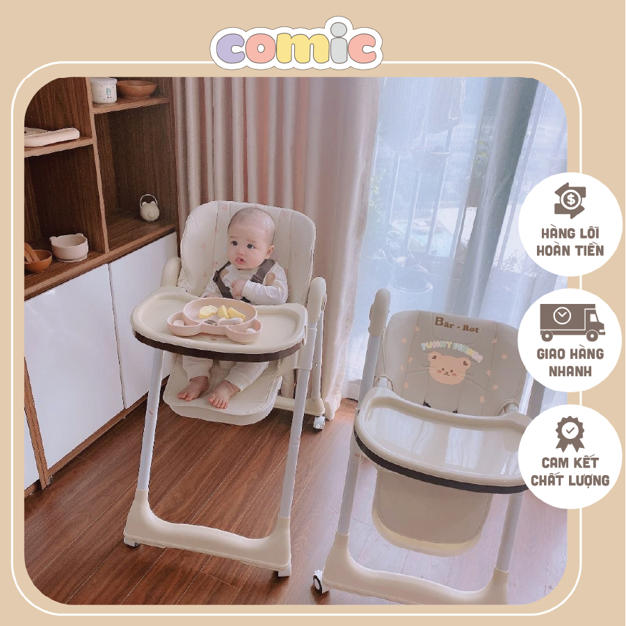 Ghế ăn dặm chính hãng Bar-rot BR032 phong cách Hàn Quốc | Shopee Việt Nam
