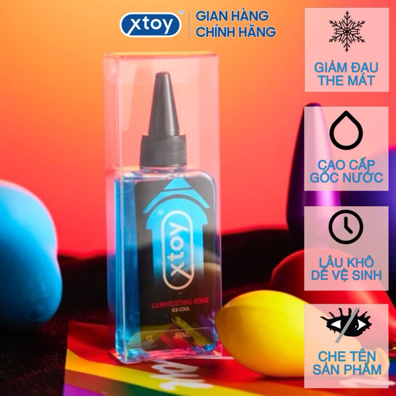 Gel bôi trơn XTOY Lubricating King ICE COOL the mát, giảm đau, lâu khô ...