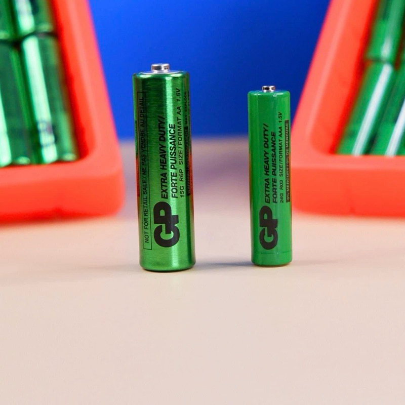 Pin Tiểu AA/AAA GP EXTRA 15G R6P 1.5V 3500mah, Pin Đũa Khô Không Chảy ...