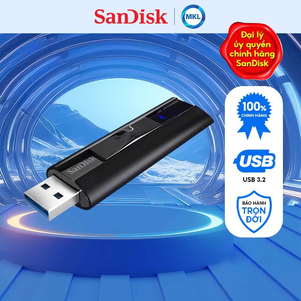 USB Sandisk Extreme PRO USB 3.2 Gen 1 Solid State CZ880 dung lượng ...