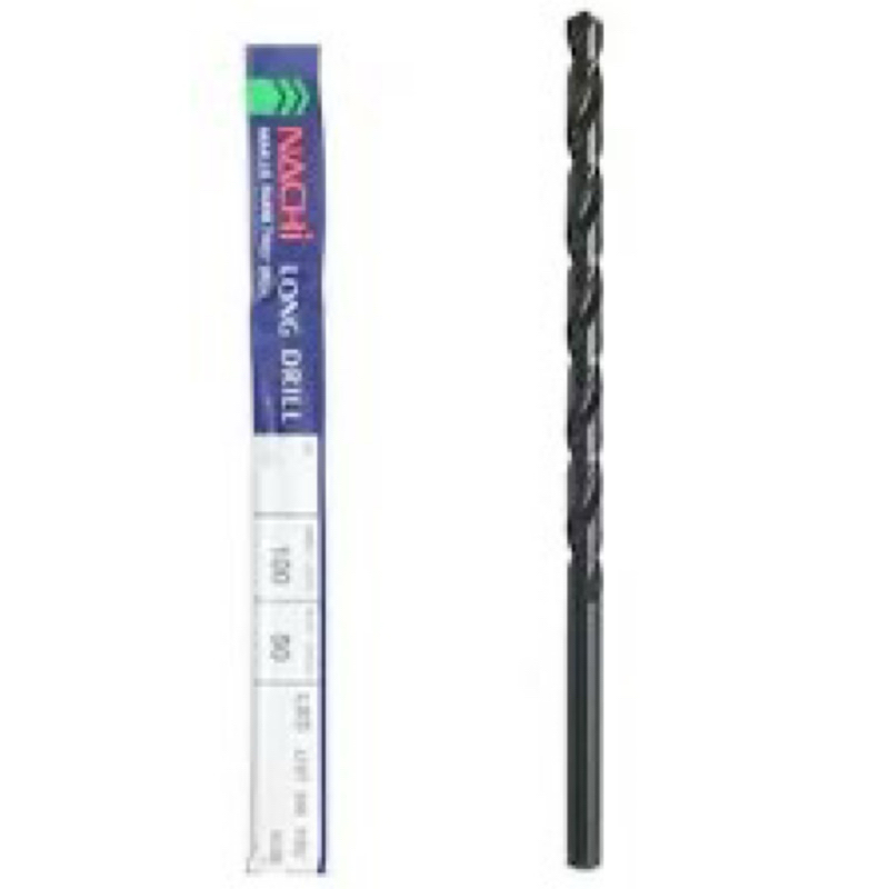 Mũi khoan Nachi | Mũi khoan sắt thép inox đầu khoan HSS dài chuôi thẳng hiệu Nachi chính hãng ...